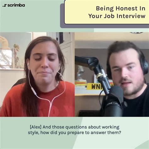 Scrimba On Linkedin Being Honest In Your Job Interview