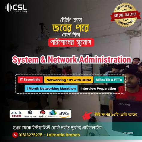 Csltraining Jobplacement Training Networkengineer Cisco Ccna