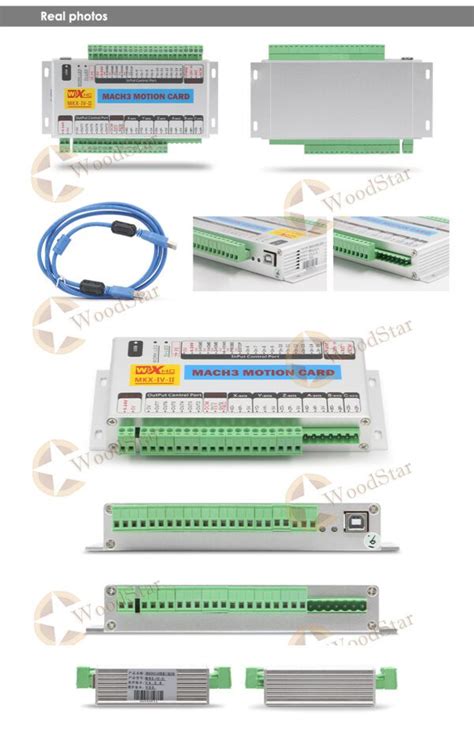 3 4axis Mach3 Motion Card Usb 2000khz Interface Board Woodstar
