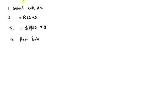 Correct The Formula In Cell H5 By Making Cell F12 An Absolute Reference