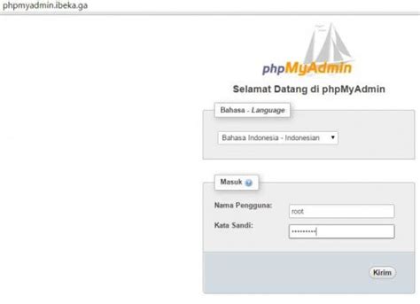 Cara Membuat Database Mysql Dengan Phpmyadmin