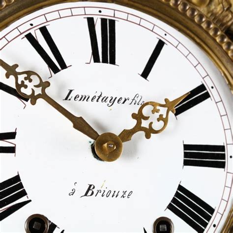 Antique French Morbier Clock Lot 3326 Fall Estate Auctionnov 2 2023