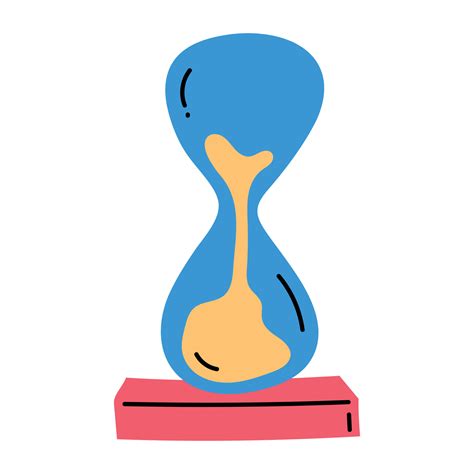 trendy sand clock 17183157 vector art at vecteezy