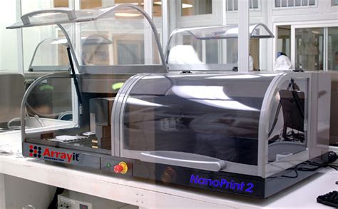 arrayit nanoprint™ 2 lm210 enterprise level microarray printer