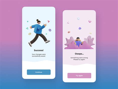 Flash Message By Yana Volkova On Dribbble