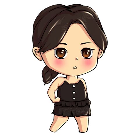 Seulgi Kpop Girl Group Chibi Artstyle 52793505 Png