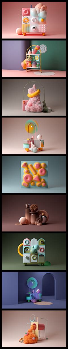 好看 花瓣网 陪你做生活的设计师 C4d