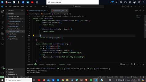 vijesh verma on linkedin day17 placement java dsa recursion