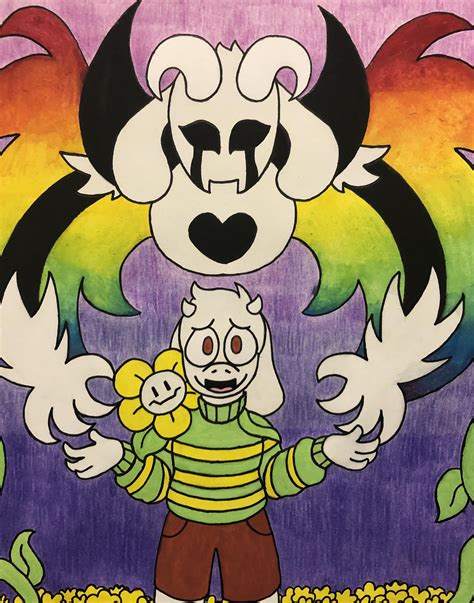 Happy Anniversary I Did A Redraw Of A Redraw Rundertale