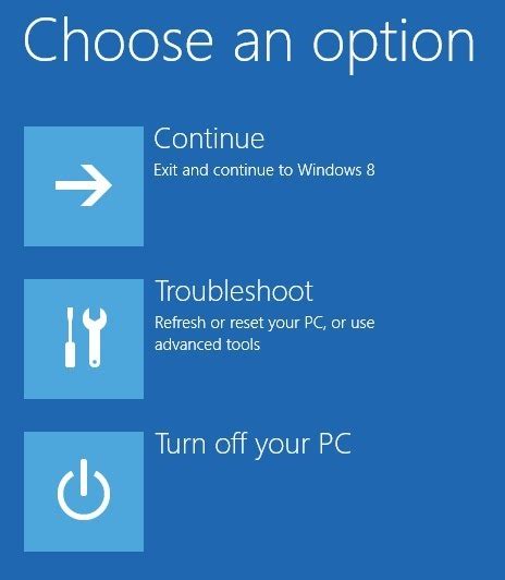 Techy Tips How To Boot Windows 8 Into The System Recovery Options