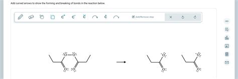 solved add curved arrows to show the forming and breaking of