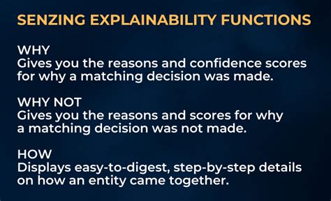 Why Explainability Is Critical For Entity Resolution Senzing Video