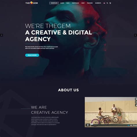 Wordpress Woocommerce Theme Thegem