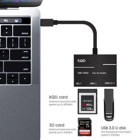 Wholesale Type C To Xqd Sd Card High Speed Card Reader Usb High Speed Camera Computer Kit