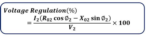 Transformer Equations And Formulas