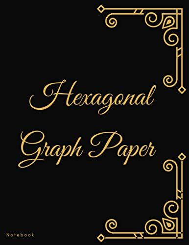 Hexagonal Graph Paper Notebook 14 Inch Hexagons Hexagonal Notebook