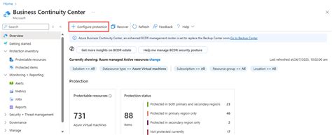 クイックスタート Azure Backup を使用して Azure ポータルで Vm をバックアップする Azure Backup