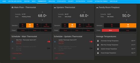 Searching For A Better Way To Display My Thermostats Configuration Home Assistant Community