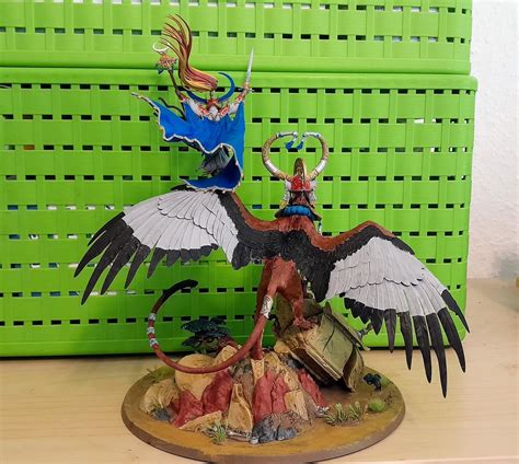 Teclis Finally Got His Milk And Cigarettes And Can Now Join My Custom Lumineth R Ageofsigmar