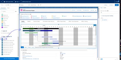 How To Add The Lightning Gantt To The Page Layout Salesforce App Help