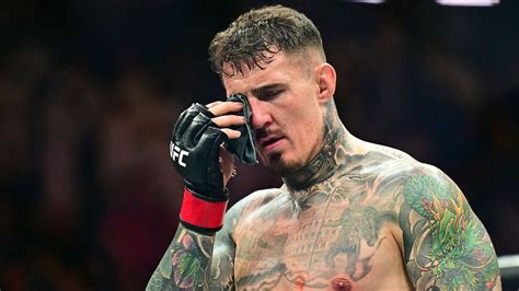Tom Aspinall Cant Continue After Ciryl Gane Pokes Both Eyes In Ufc