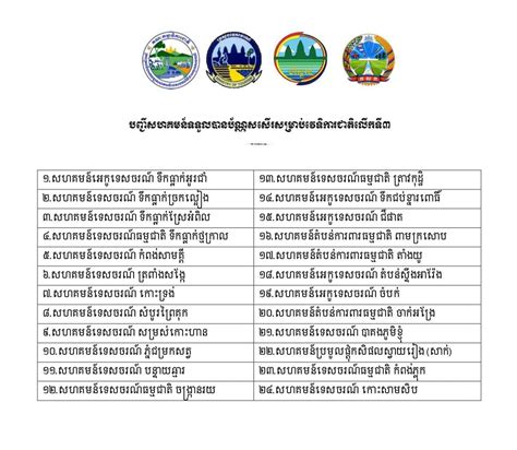 បើកវេទិកាជាតិ ក្រសួងទេសចរណ៍ Ministry Of Tourism Cambodia