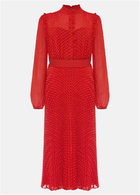 Annie Dobbie Pleat Dress Phase Eight Uk