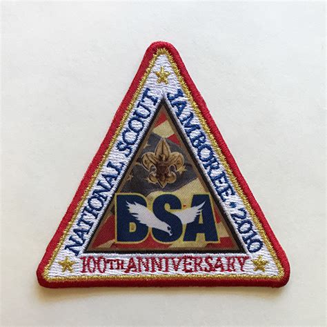 2010 National Jamboree Pocket Patch Triangle Boy Scout Patch Store