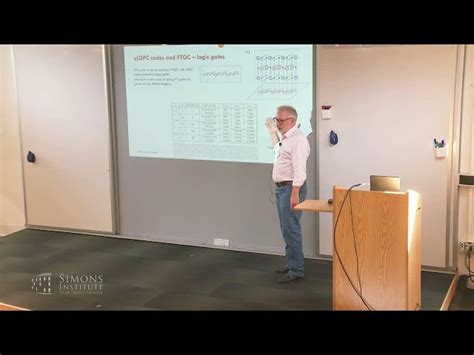 Free Video Dawn In The Age Of Quantum Fault Tolerance From Simons Institute Class Central