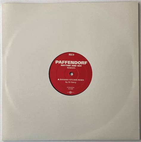 Paffendorf Rhythm And Sex Remixestrance Prog Trance Gebraucht