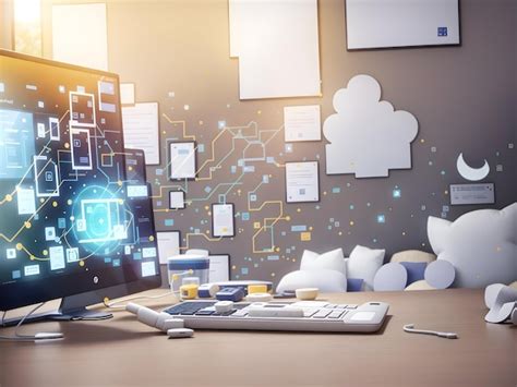 premium ai image digital transformation technology evolution digital