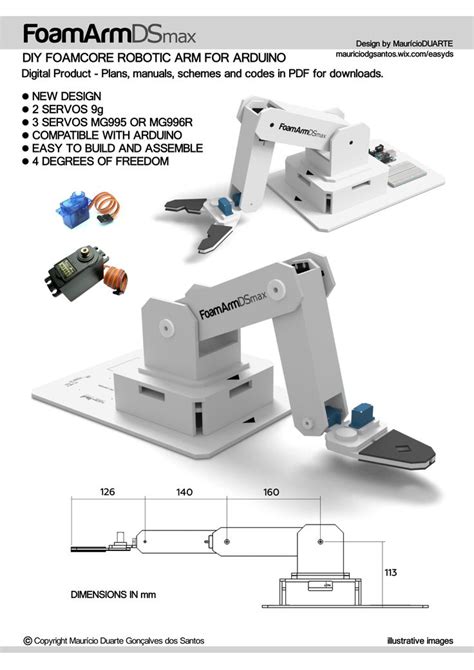 3 Axis Robotic Arm Design Giovanniropreston