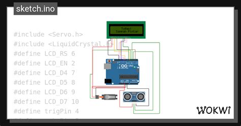 Sampah Pintar Wokwi Esp32 Stm32 Arduino Simulator