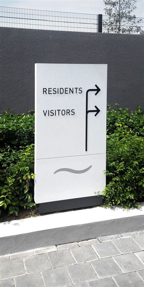 Breezeway Exit Sign Mansions