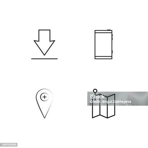 서 미디어 선형 아이콘 설정합니다 간단한 개요 벡터 아이콘 0명에 대한 스톡 벡터 아트 및 기타 이미지 0명 디자인 벡터 Istock