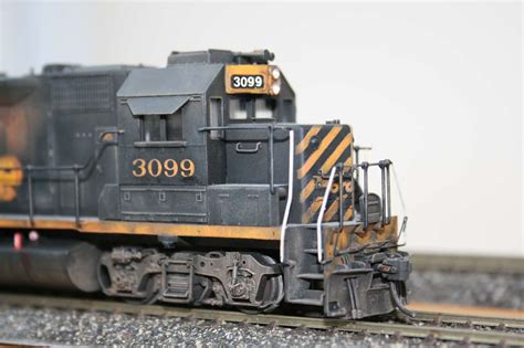 Ho Scale Denver And Rio Grande Western Railroad Emd Gp40 2 Rn 3099