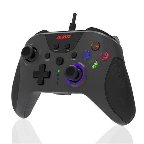 Ajazz Ag110 Computer Switch Wired Usb Game Controller Dual Vibration Motor Macro Programming 3d