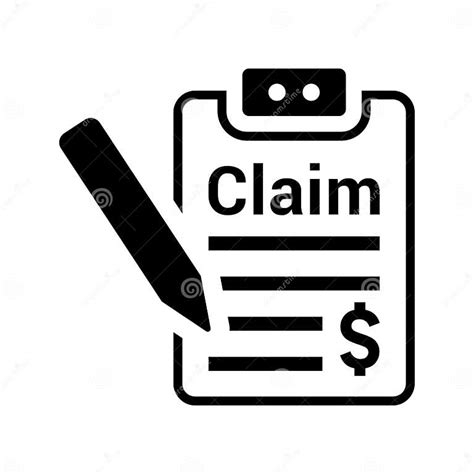 Claims Insurance Money Icon Editable Vector Logo Stock Illustration