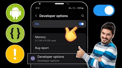 how to enable disable developer options on any android youtube