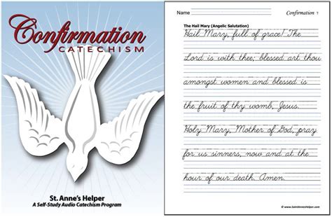 Free Printable Confirmation Worksheets Printable Board Games