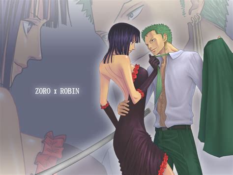 Nico Robin And Roronoa Zoro One Piece Drawn By Zugan Berugkamp Danbooru