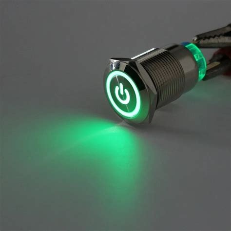 Botão Inox Liga Desliga Universal 19mm Pulso Led 12v 24v Mercado Livre