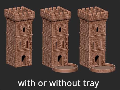 Vogland Castle Dice Tower 3d Model By Vogman On Thangs