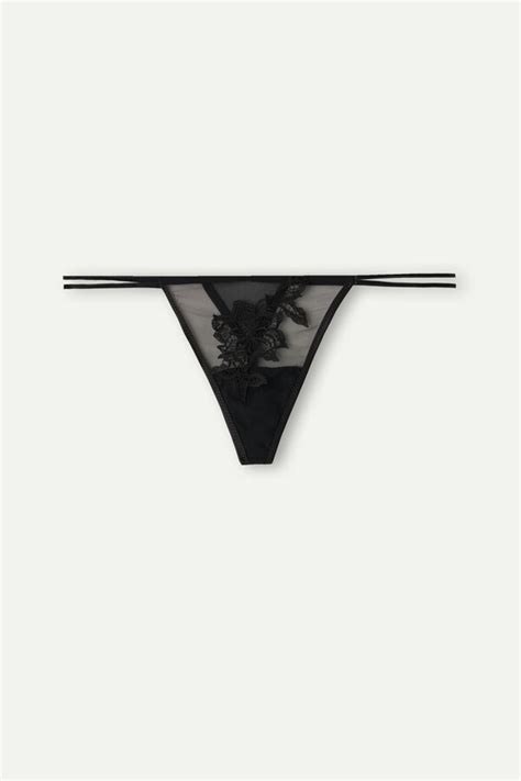 String Tanga Mit Bändern Layers Of Lust Intimissimi