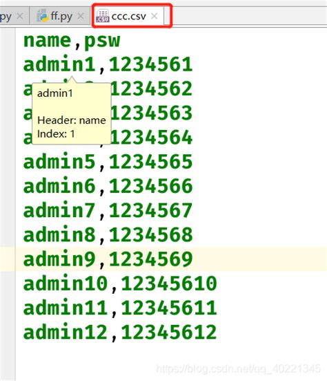 Python读取csv文件，并把值遍历到字典里读取csv中的数据并放到字典里 Csdn博客