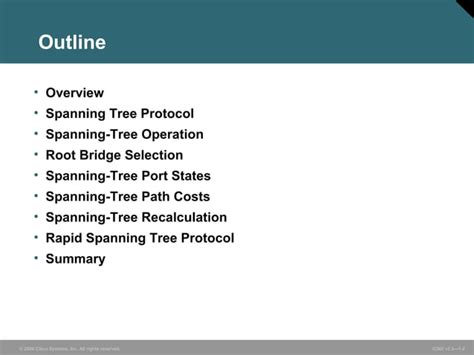 Spanning Tree Protocol PPT Computer Networking Computing