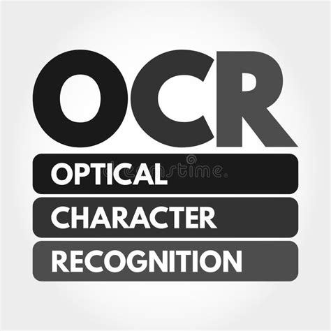 Character Optical Recognition Stock Illustrations 157 Character Optical Recognition Stock