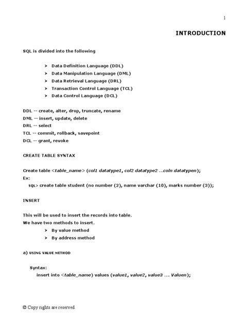 Sql Plsql Pdf Data Management Software Logarithm