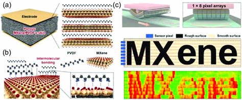 The Individual Sensors And Their Array Based On Mxenepvdf