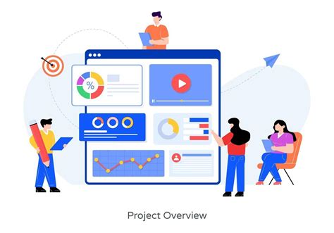 Project Overview Data 2800025 Vector Art At Vecteezy